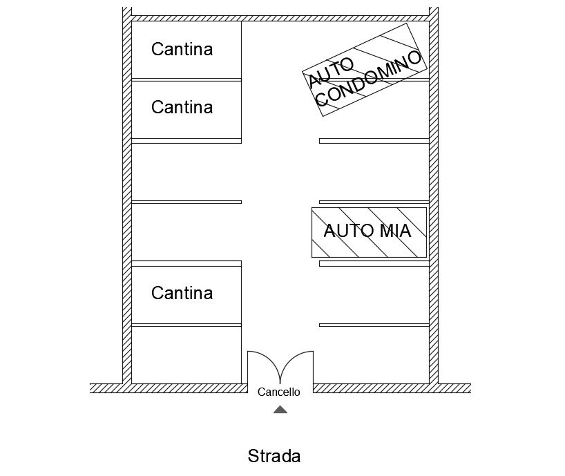 Stalli parcheggio condominiale