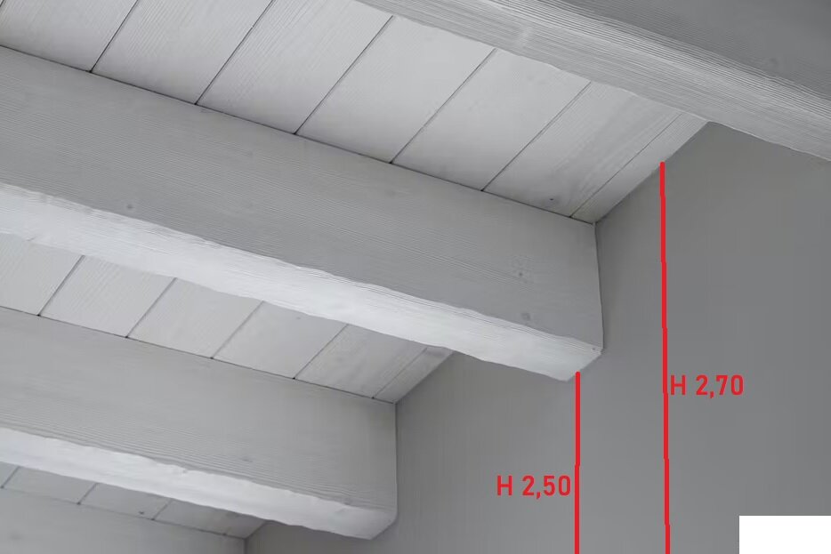 Altezza Solaio con Travi in Legno